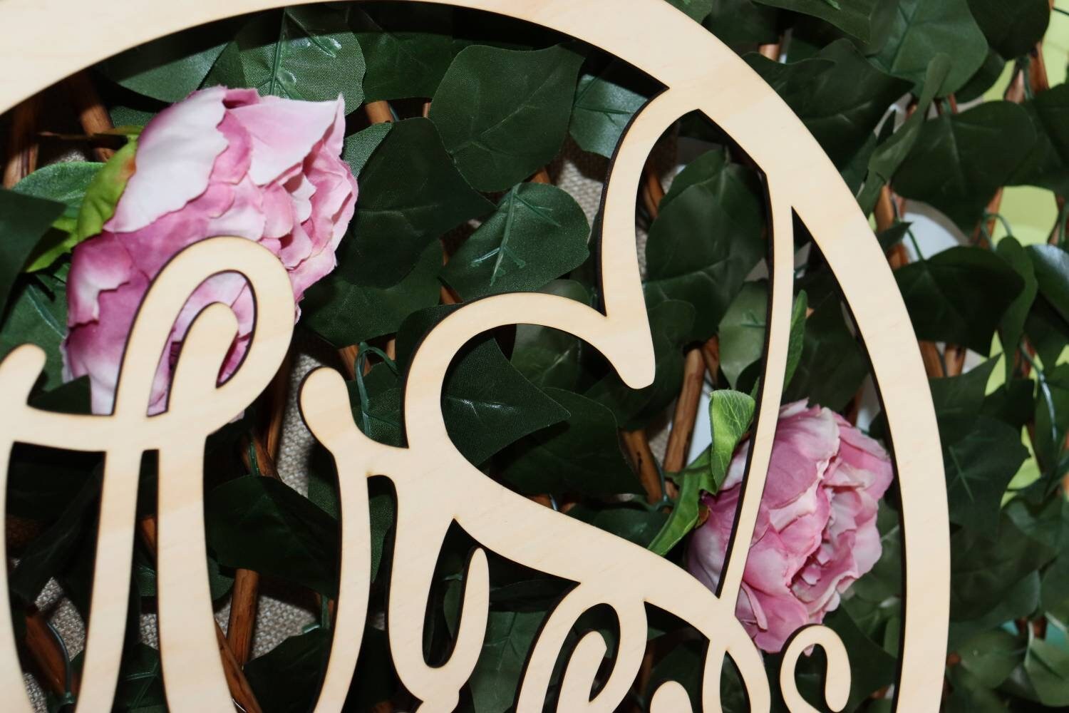 Mr and Mrs Heart Hoop Sign Wedding Decorations Wedding - Etsy