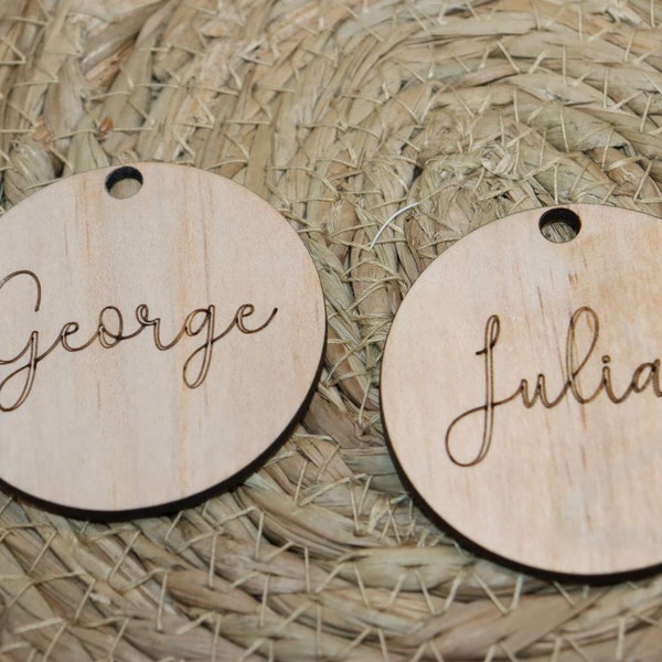 Rustic Wedding Tags - Etsy