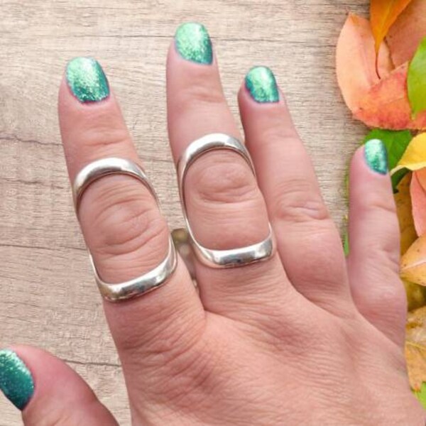 Silver Ring Splint - Etsy
