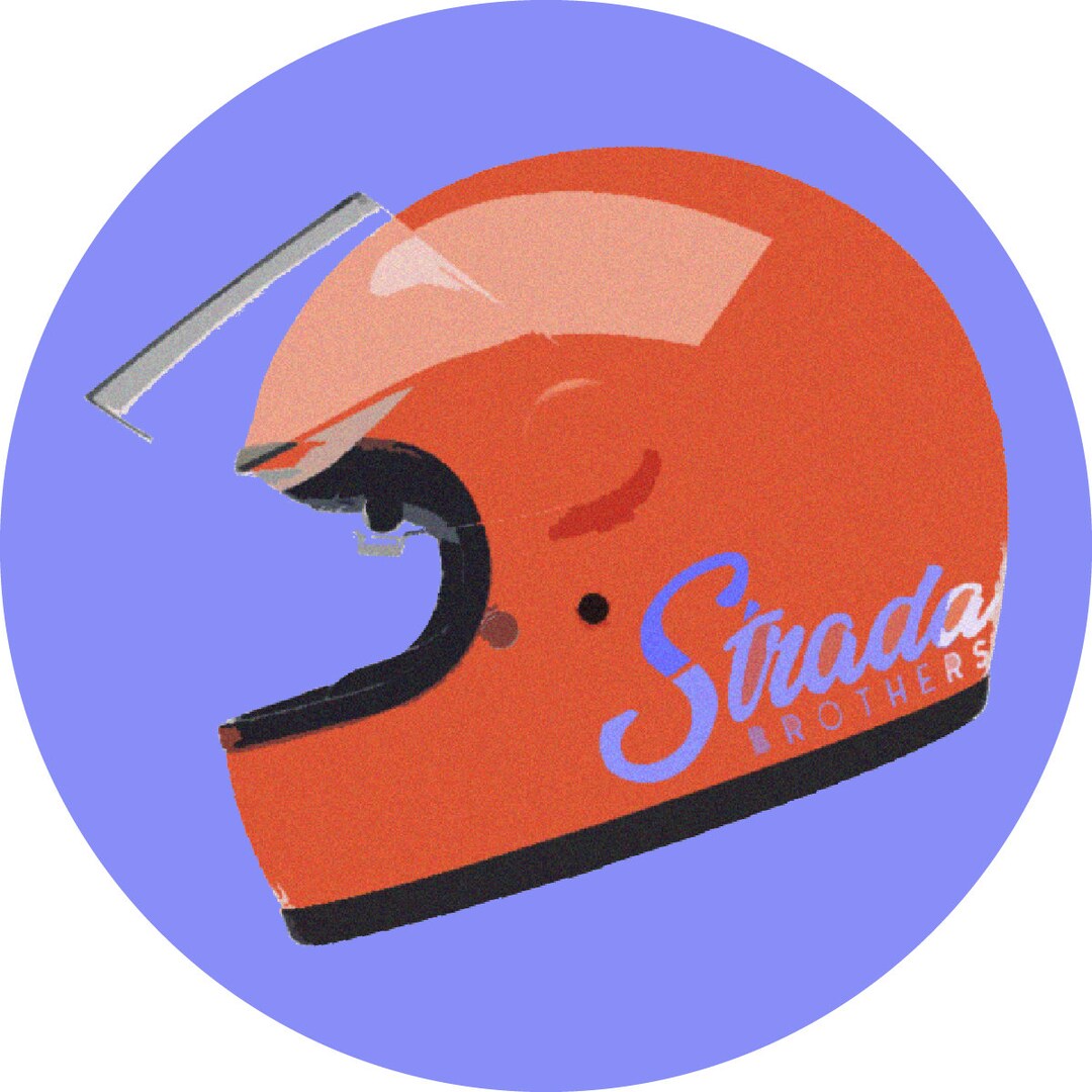 Motorcycle Sticker - Full Face - Etsy