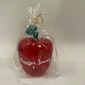 Personalized Teachers Gift | Apple Treat Box | Teachers Gifts | Teacher ...
