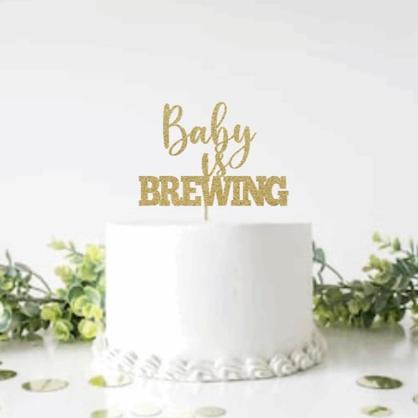 Baby Brewing Cake Toppers - Etsy