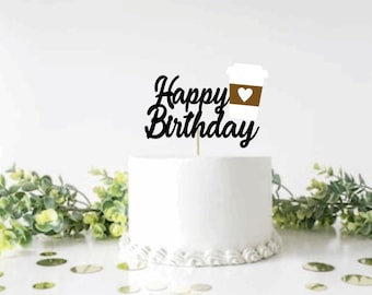 Coffee Cake Topper - Etsy