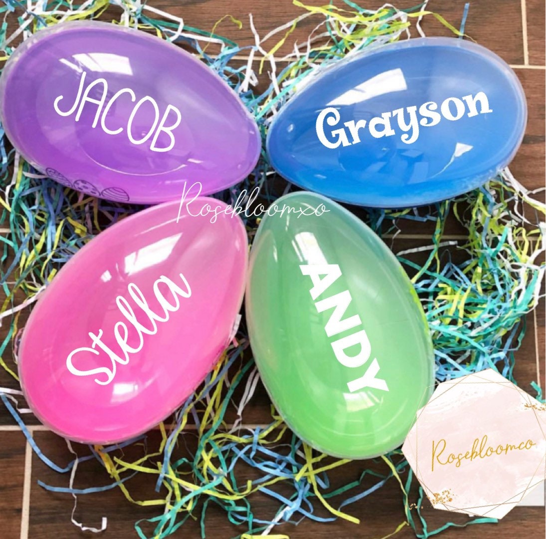 Personalized Jumbo Easter Egg | Jumbo Easter Egg With Name | Custom ...