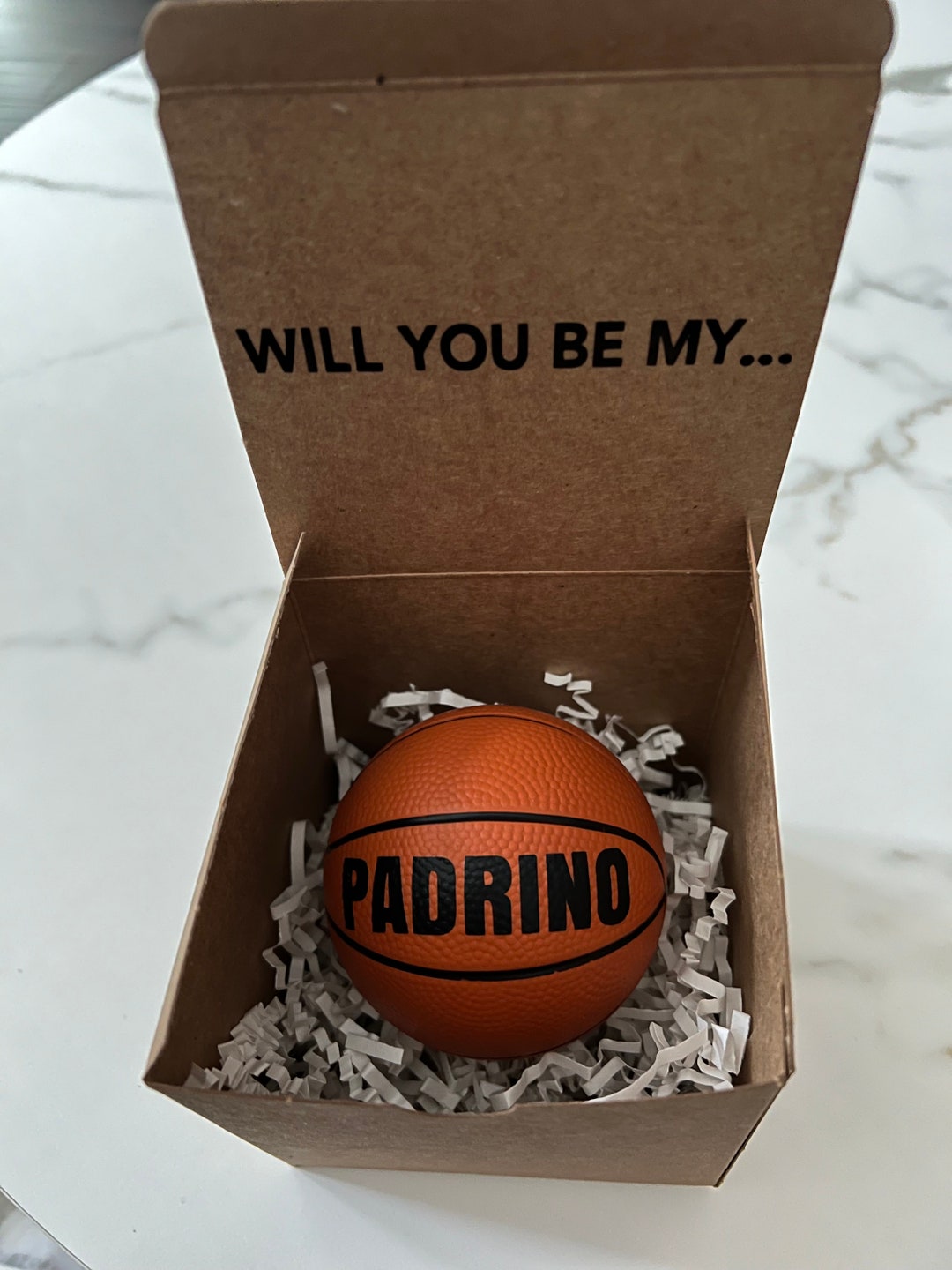 Personalized Basketball Theme Proposal Box Basketball Theme - Etsy