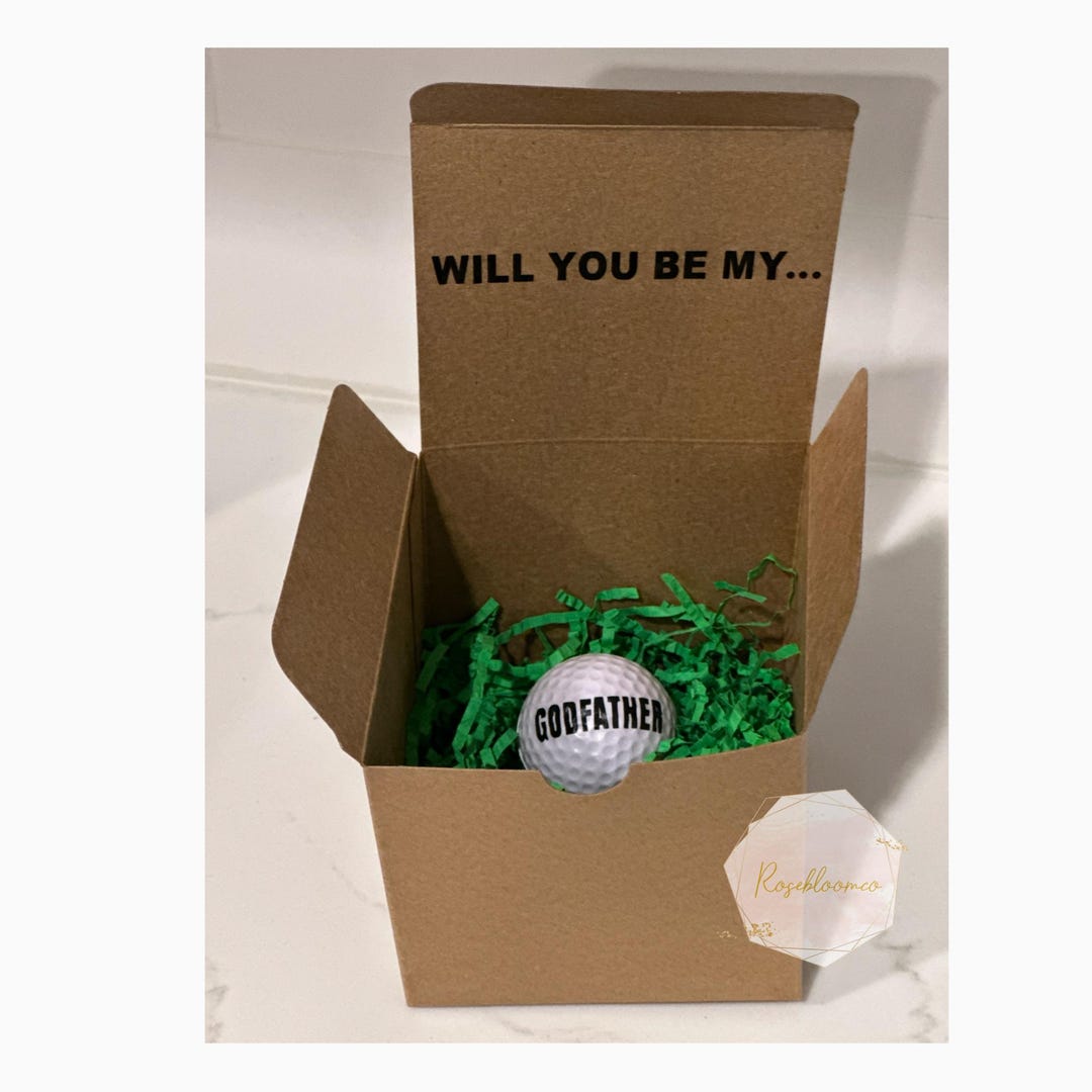 Will You Be My Godfather Proposal Box | Godmother Proposal Box ...