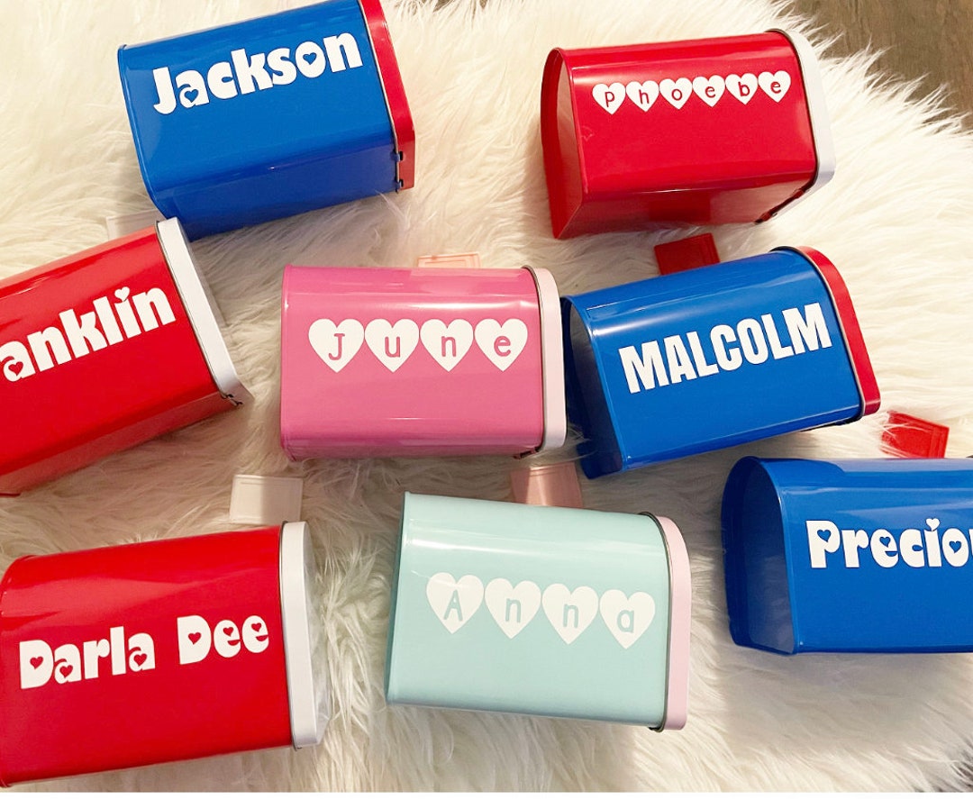 Personalized Mini Mailbox | Mini Mailbox | Valentines Mini Mailbox ...