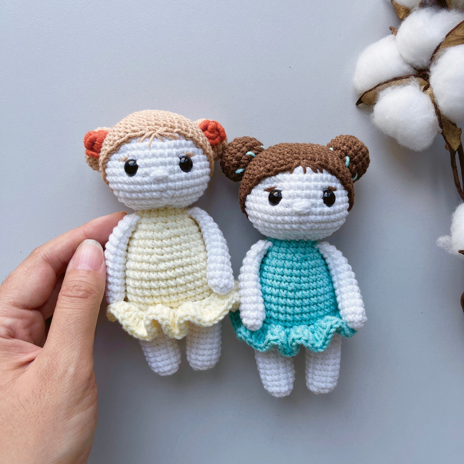 CROCHET DOLL PATTERN Amigurumi Doll Tutorial Pdf Diy Little - Etsy