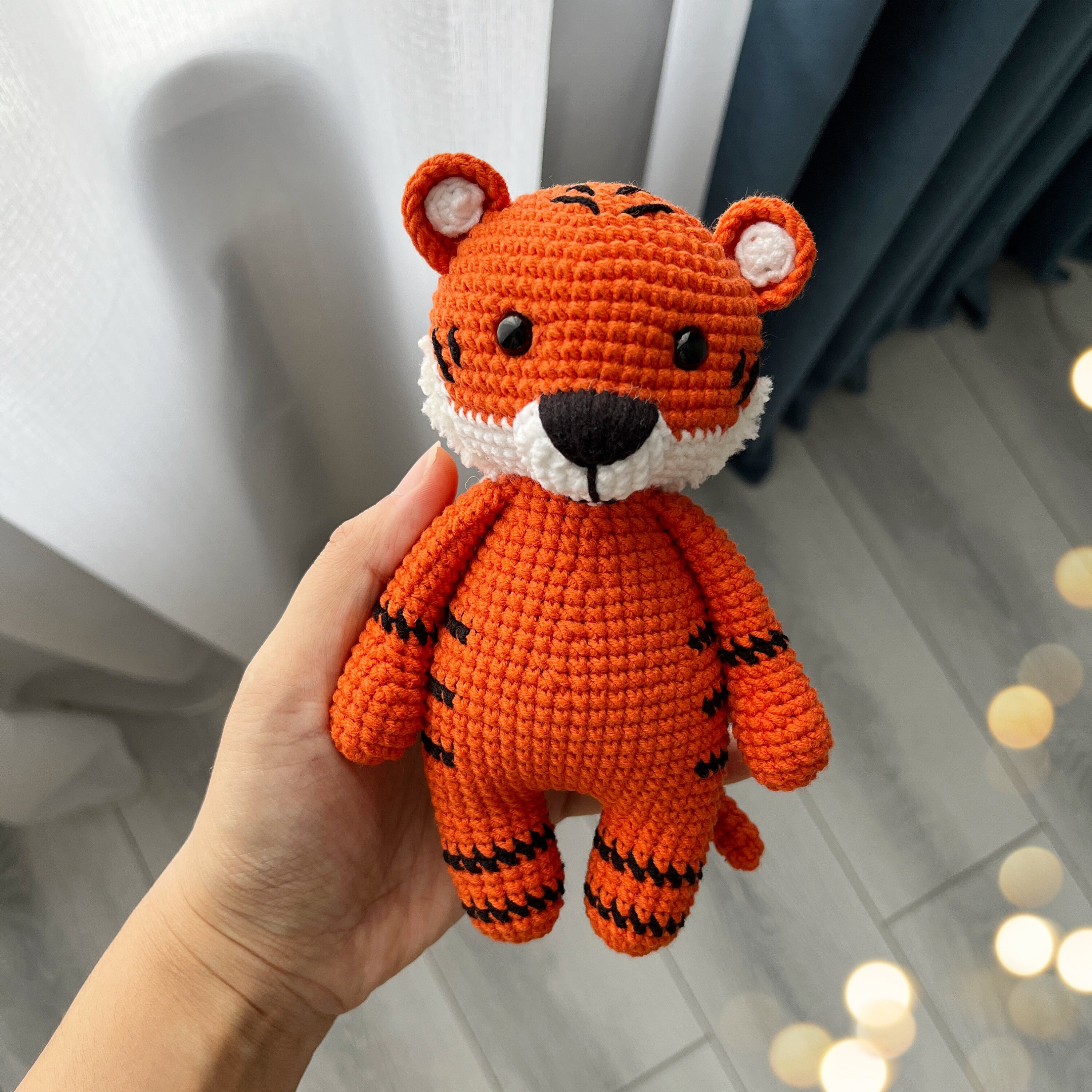 CROCHET TIGER PATTERN Amigurumi Tiger Soft Toy Pdf Tutorial - Etsy