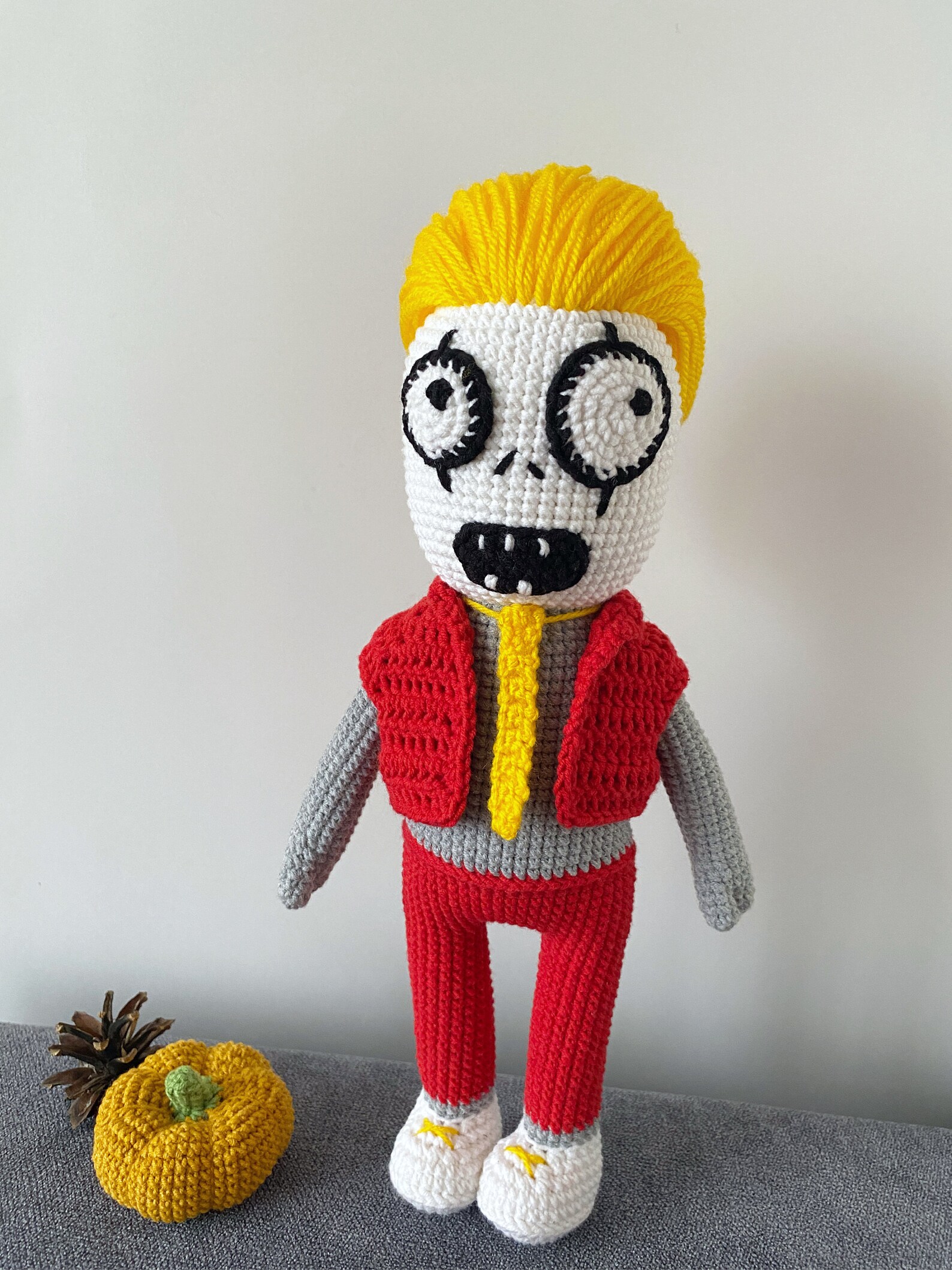 CROCHET ZOMBIE PATTERN Amigurumi Monster Doll Halloween - Etsy