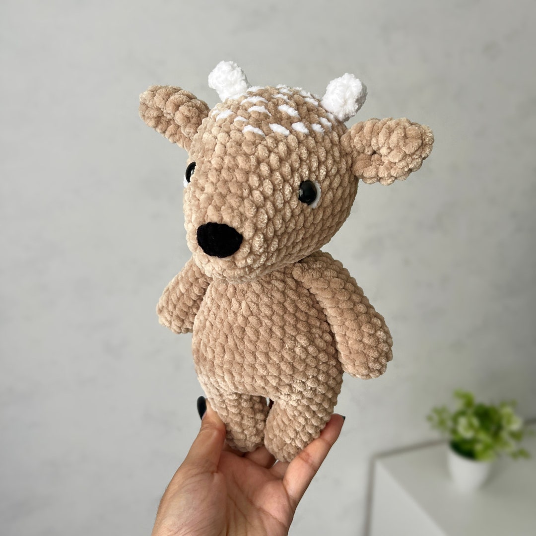 PLUSH FAWN TOY Little Deer Toy Soft Baby Toy - Etsy