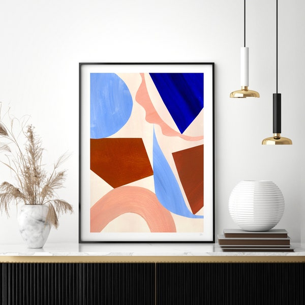 Minimal Abstract Art - Etsy UK