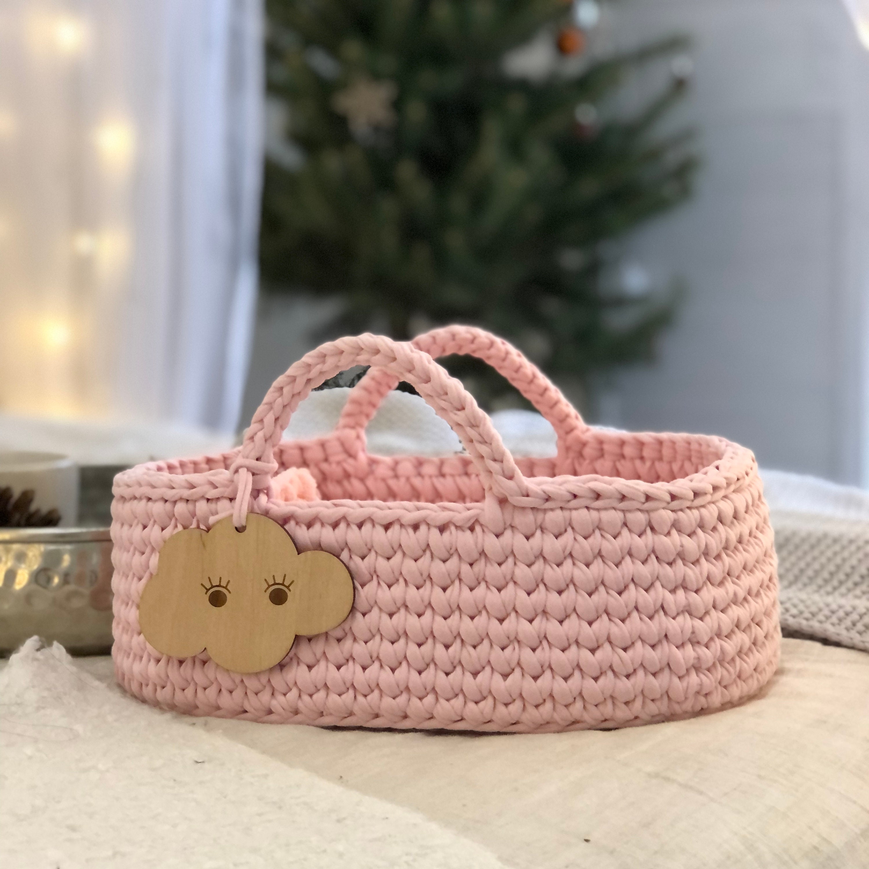 Doll Moses Basket Doll Crib Doll Bassinet - Etsy