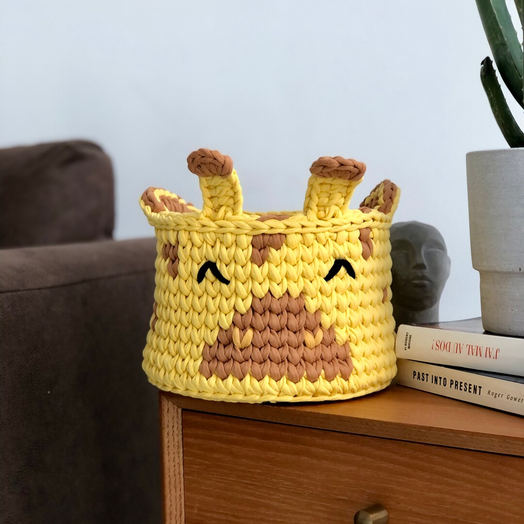 Safari Basket, Giraffe Basket, Child Room Decor - Etsy
