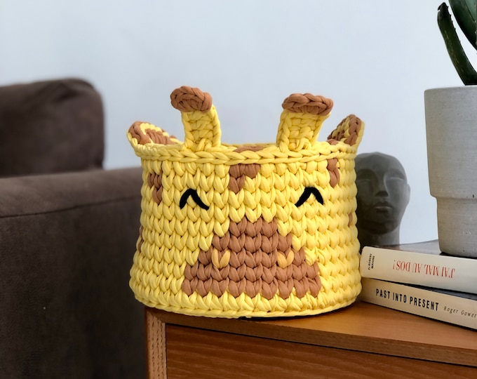 Safari Basket, Giraffe Basket, Child Room Decor - Etsy