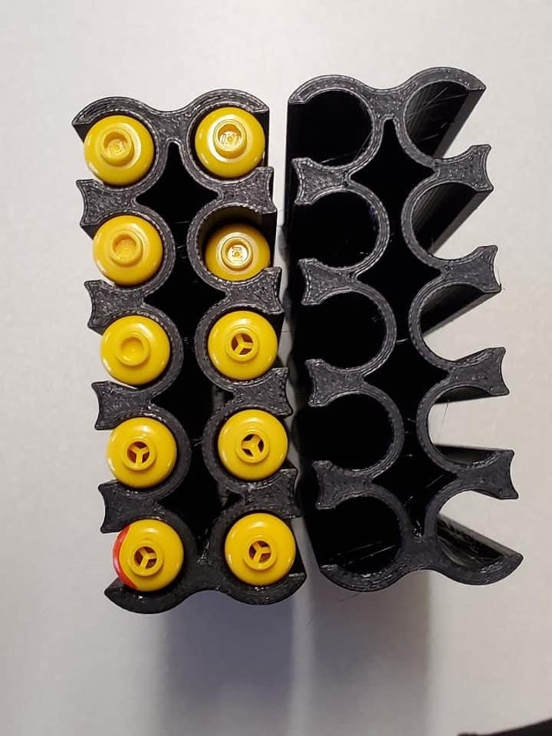 Black 3D Printed Minifig Head Organizer: Holds 100+ Heads - Etsy