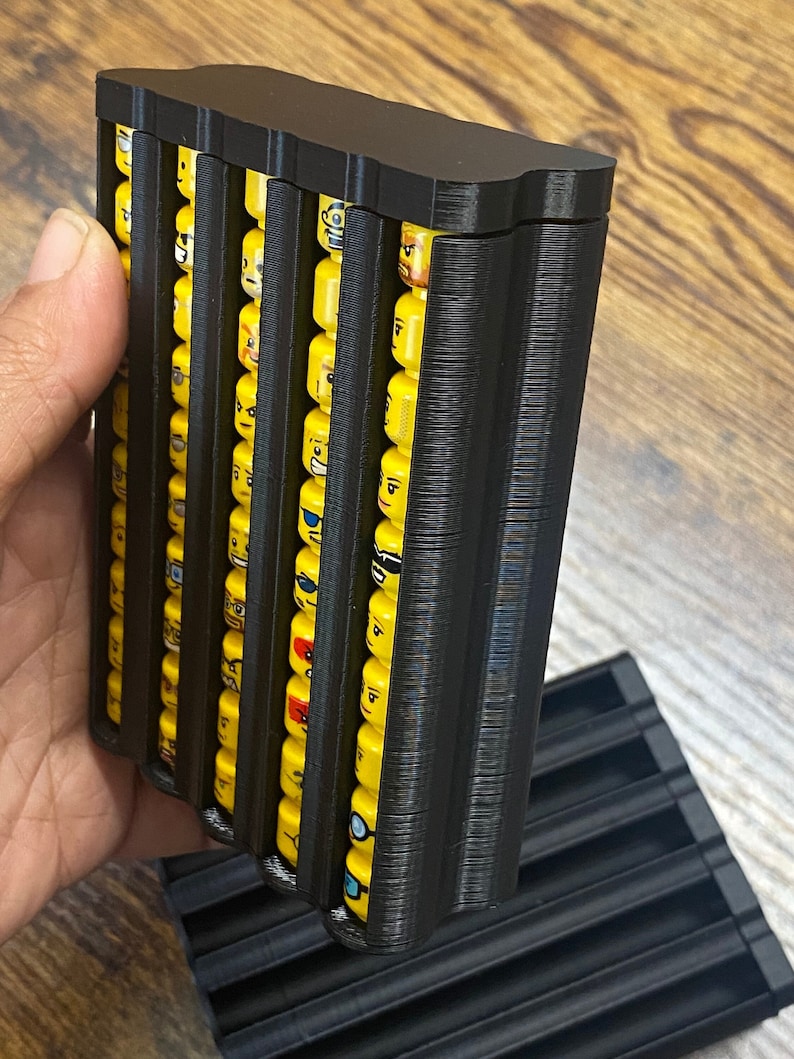 Original Design LEGO Minifig Head Holder | 3D Printed Organizer With ...