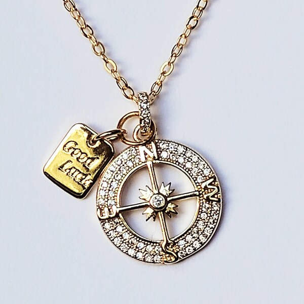 Compass Pendant - Etsy Australia
