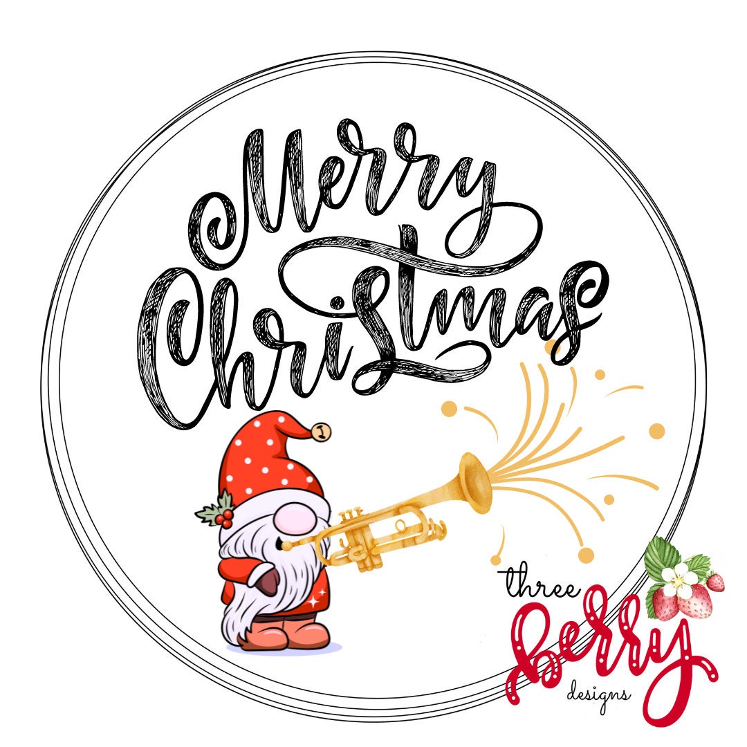 Christmas Trumpet Gnome - Etsy