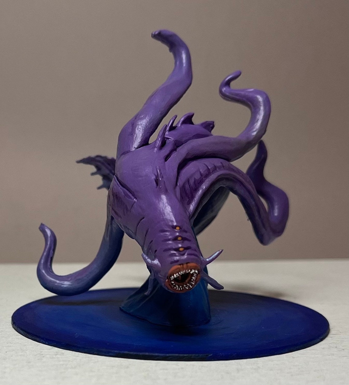 Aboleth Painted D&D Dnd Mini Miniature Dungeons and Dragons - Etsy