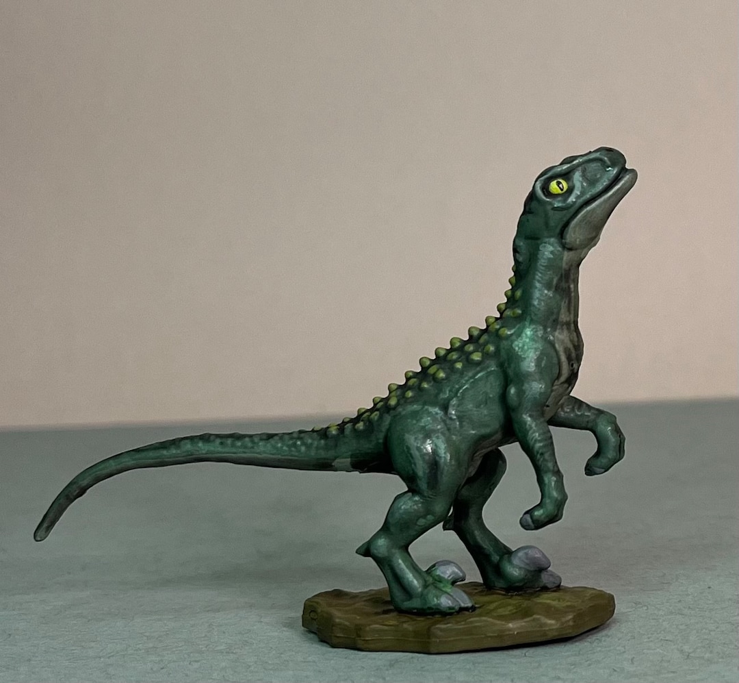 Velociraptor Raptor Dinosaur Miniature Painted Dnd Painted - Etsy