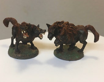 Death Dog Miniature - Etsy