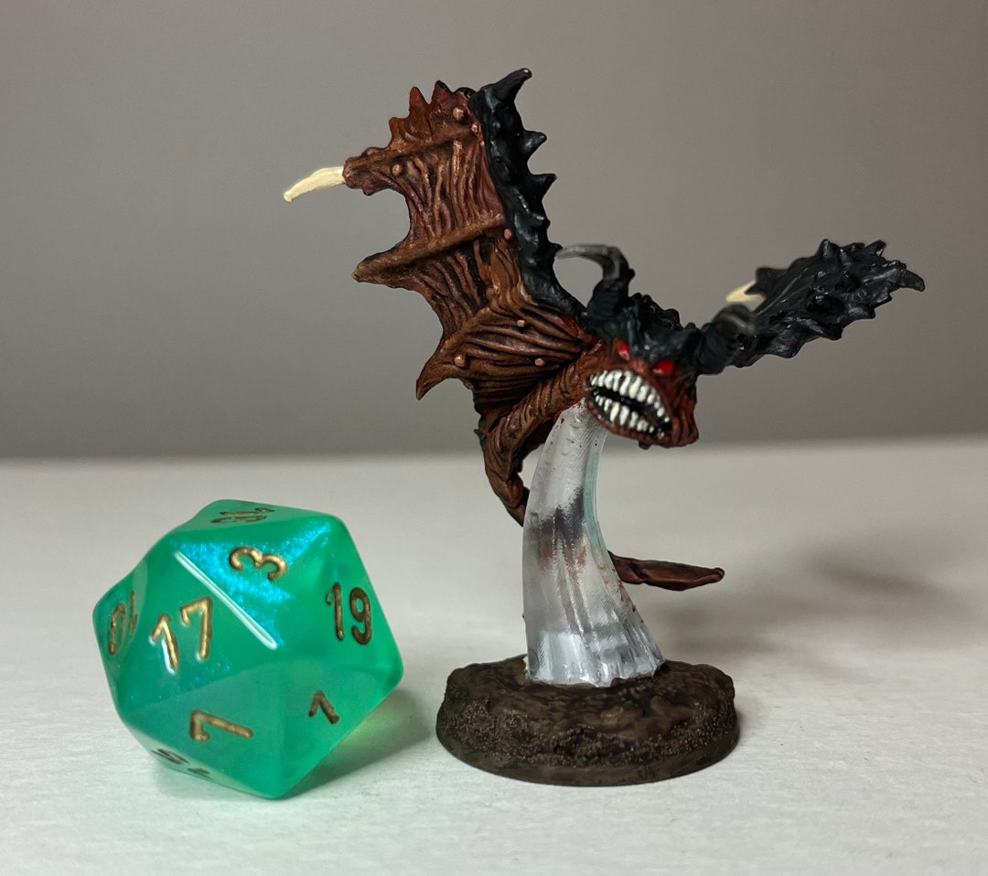 Flying Ray Painted D&D Dnd Painted Mini Dungeons and Dragons - Etsy
