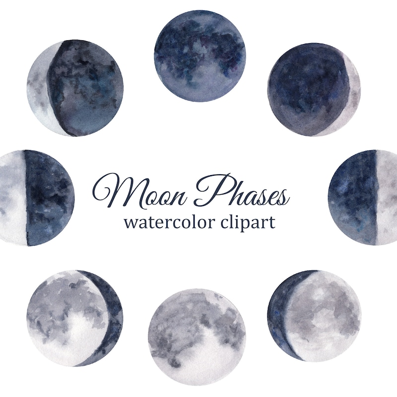 Moon Phase Logo - Etsy UK