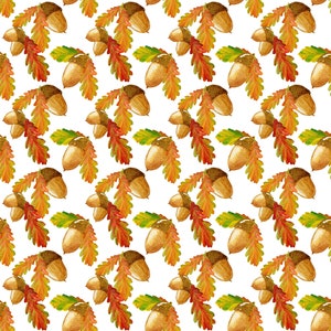 Fall Digital Paper, Watercolor Autumn Paper - Etsy