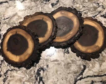 Live Edge Coasters - Etsy
