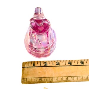 Summit Carnival Glass Melanie Southern Belle Lady Pink Iridescent ...
