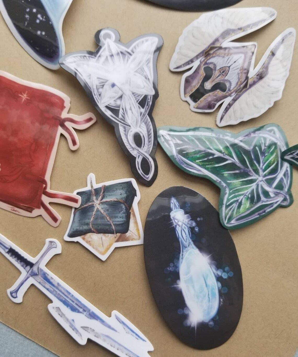 LOTR Sticker Packs the Lord of the Rings Inspired Stickers - Etsy
