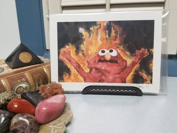 HELLMO 5x7 Giclée art prints cold pressed watercolor | Etsy