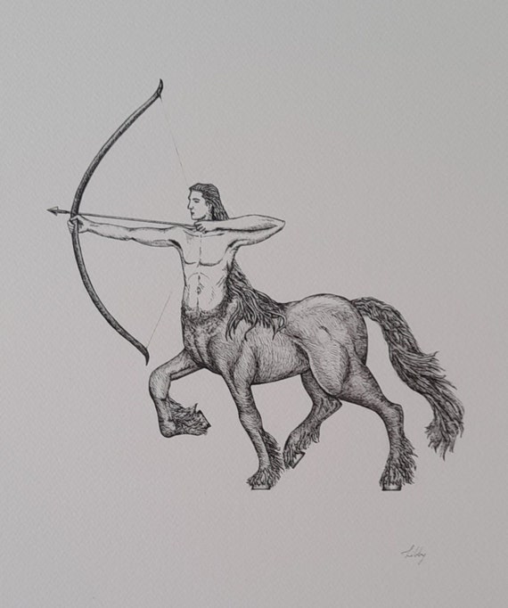 Como Desenhar Um Centauro 240 Melhor Ideia De Centauro | Monstros,