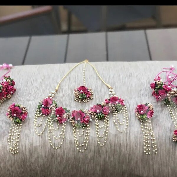 Flower Jewelry Haldi - Etsy