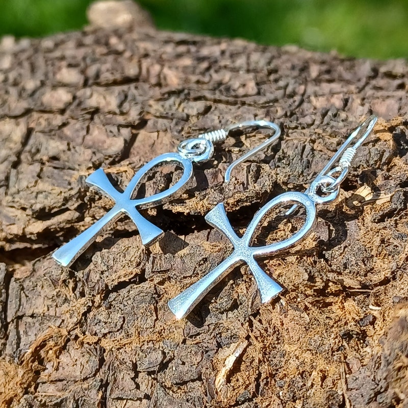 Ankh Earrings - Etsy