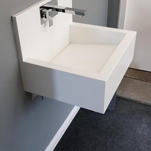 Corian Contemporary Wash Trough - Etsy UK