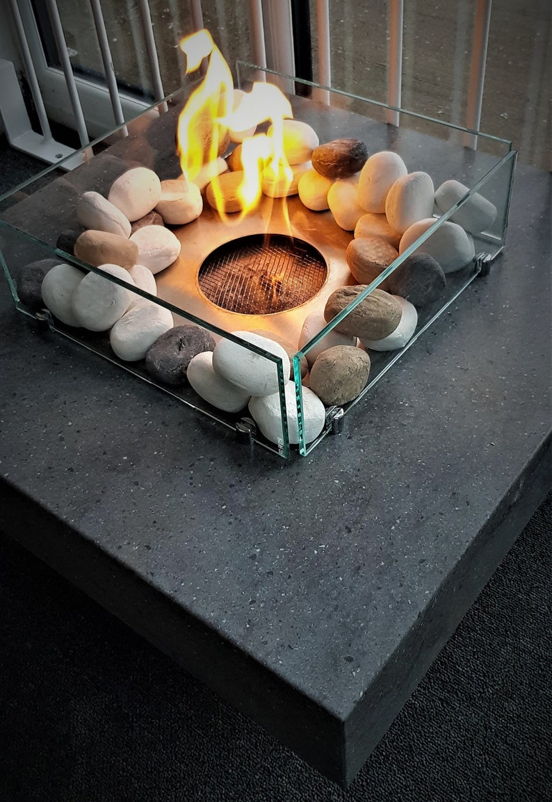 IDEAL Bio Flame Indoor or Outdoor Corian Fire - Etsy