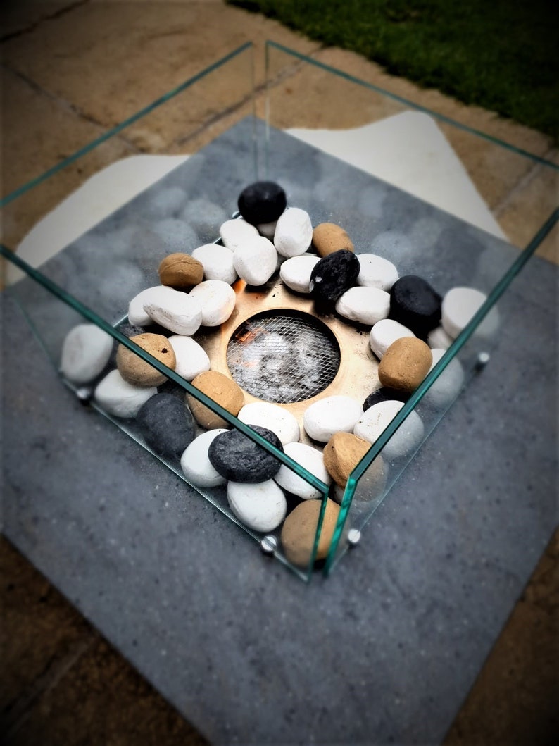 IDEAL Bio Flame Indoor or Outdoor Corian Fire - Etsy