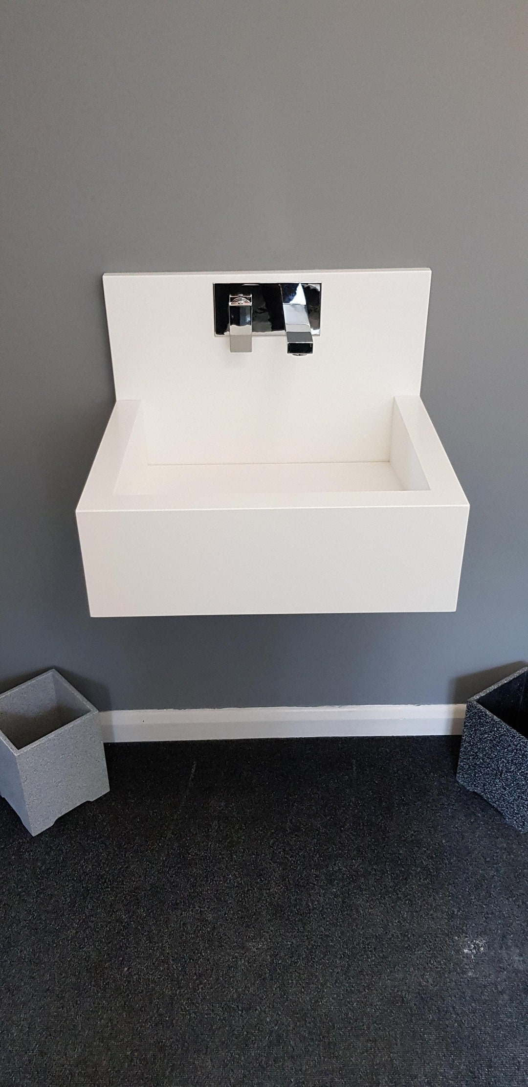 Corian Contemporary Wash Trough - Etsy UK