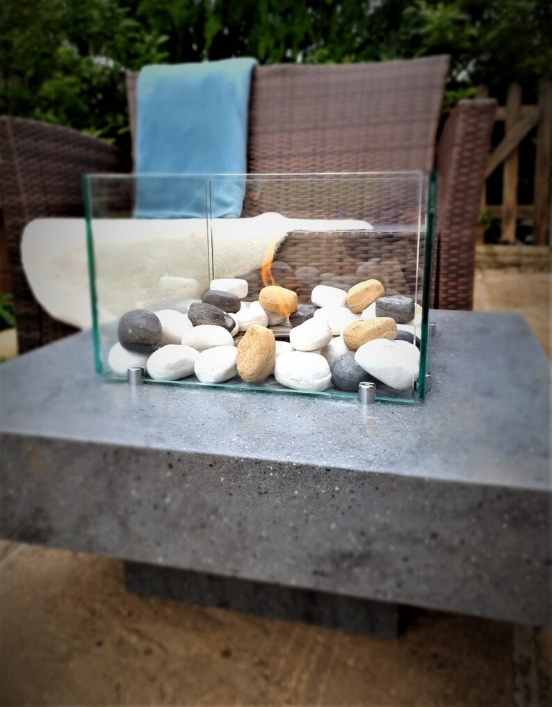 IDEAL Bio Flame Indoor or Outdoor Corian Fire - Etsy