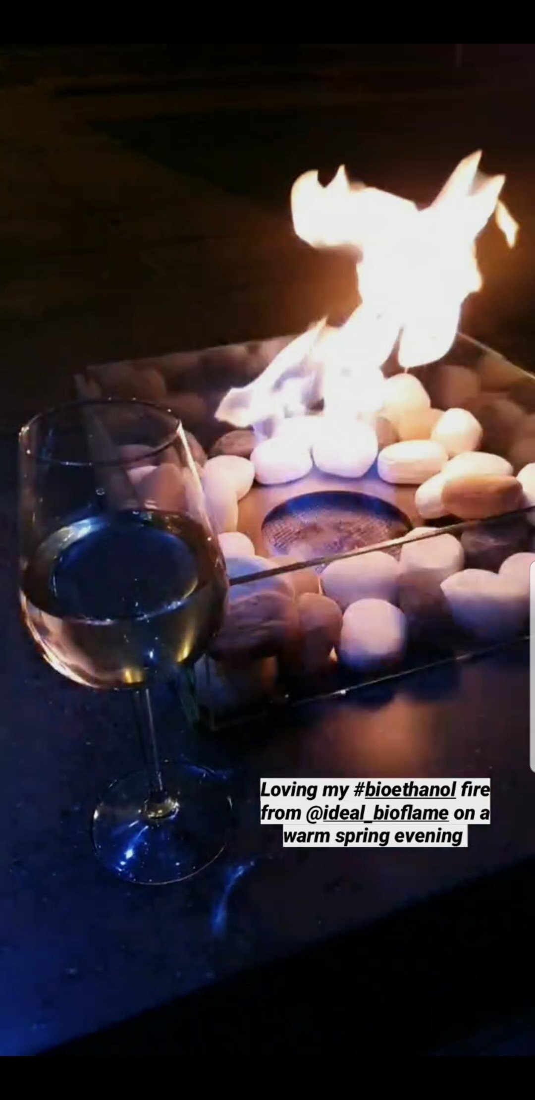 IDEAL Bio Flame Indoor or Outdoor Corian Fire - Etsy