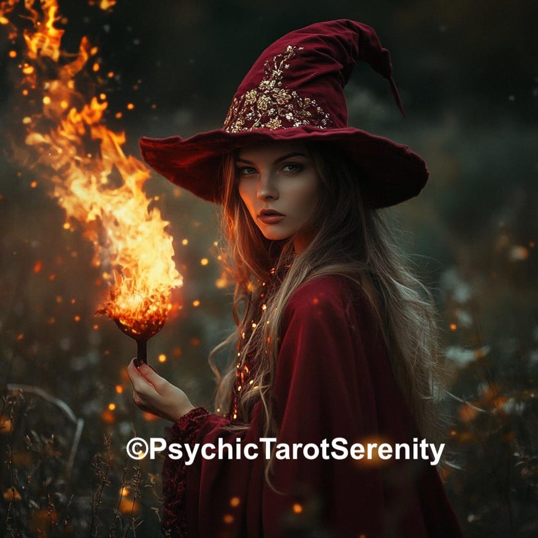 Fire Witch Spirit: Conjuring, Fire Magic, Protection (PDF Information ...