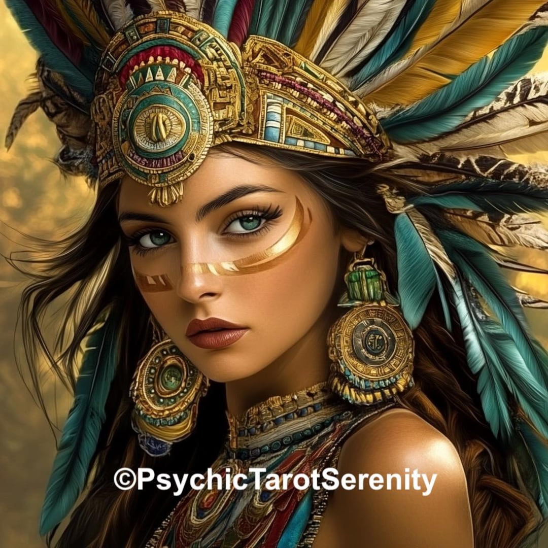 Aztec Priestess Spirit Companion Distance Binding Conjuring Remove ...