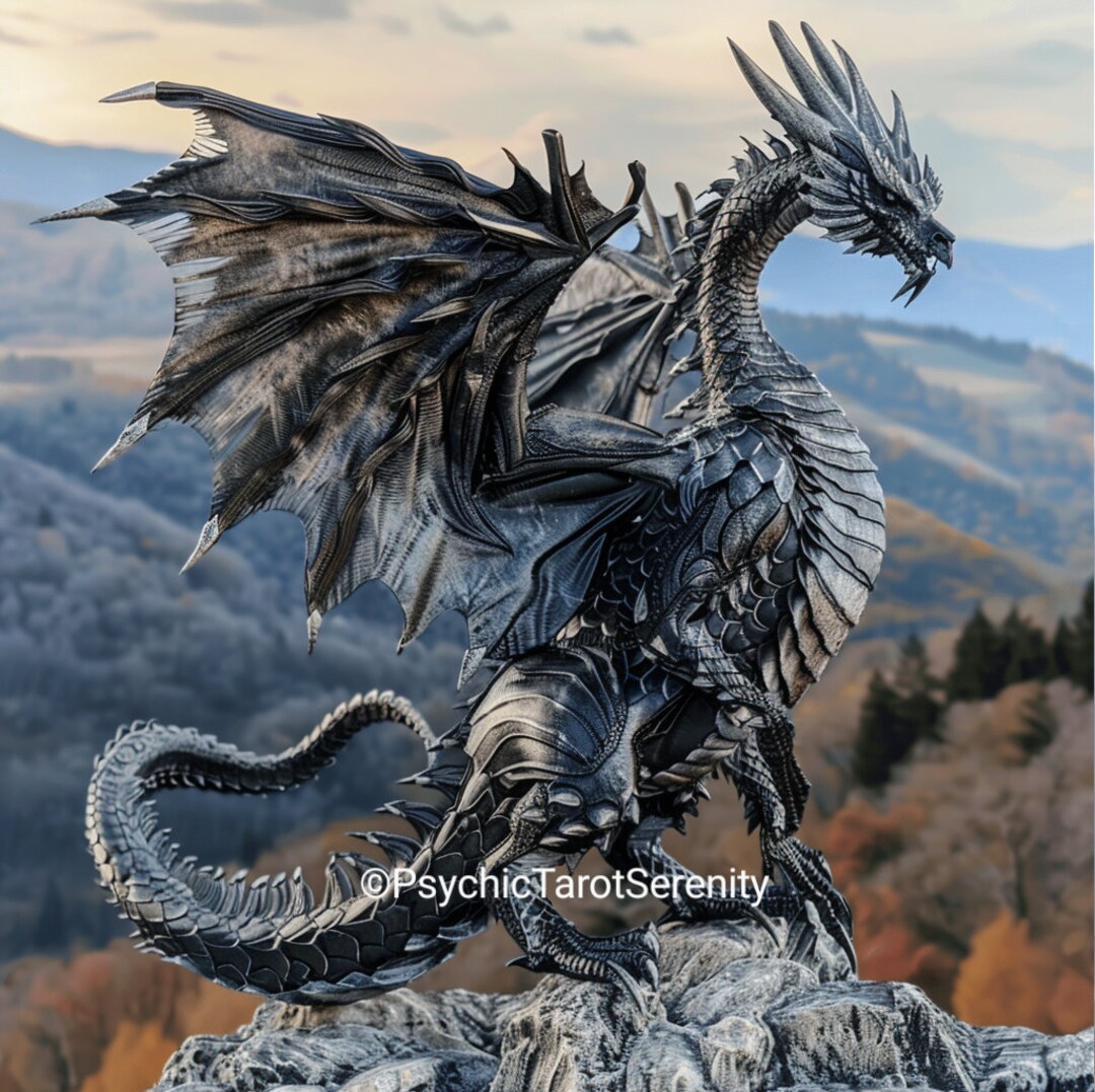 Black Dragon Spirit Companion. Conjuring. Protection. Eliminate Negative Attack. Protect From ...