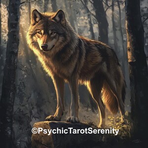 Shapeshifter Protector Wolf Spirit Companion. Distance Binding ...