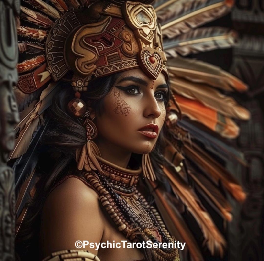 Aztec Priestess Spirit Companion. Distance Binding. Event Manipulation ...