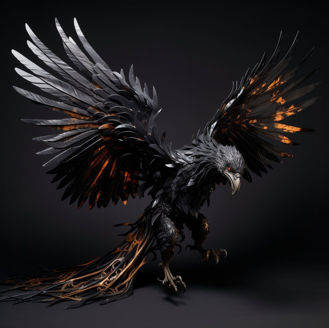 Rare Black Astral Phoenix. Conjuring Remote Binding. Wealth. Luck ...