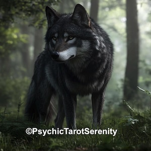 Shapeshifter Protector Wolf Spirit Companion. Distance Binding ...