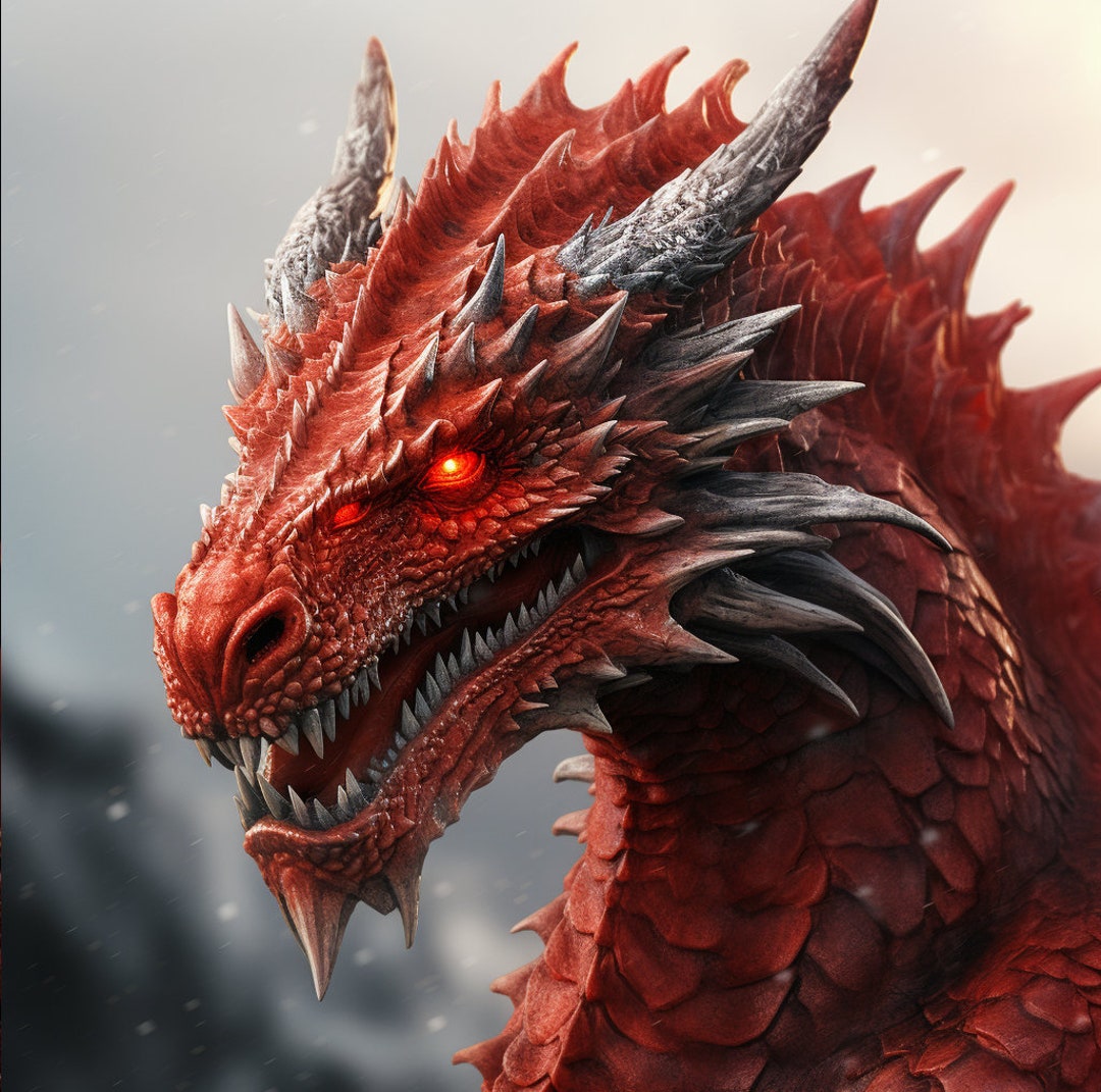 Celtic Red Dragon Spirit Companion. Conjuring. Remote Binding. Wealth ...